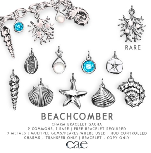 Second Life Marketplace - Cae :: Beachcomber :: Cowrie [Rez & Touch]