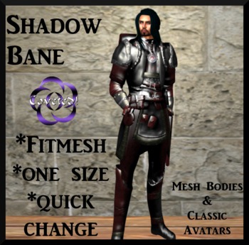 Second Life Marketplace - Shadow Bane Fitmesh for Men