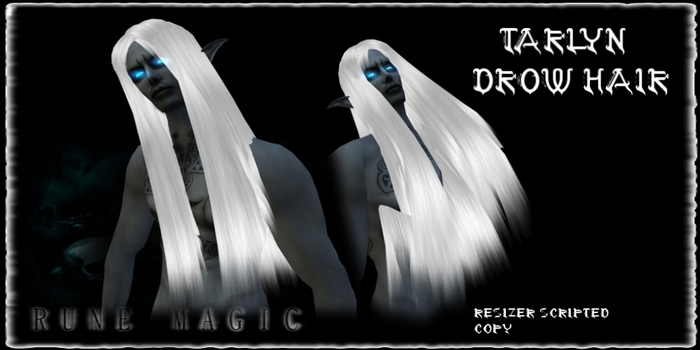 Second Life Marketplace - Tarlyn Drow Hair (Boxed)