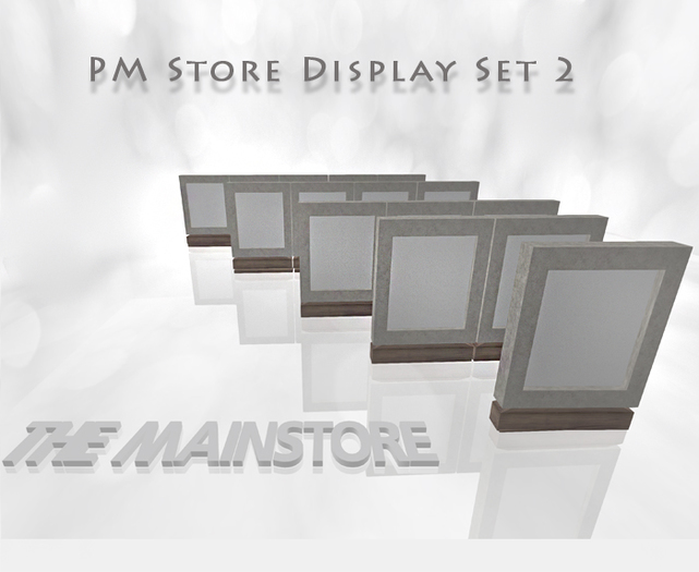 Second Life Marketplace - PM 001 Store Display Set 2