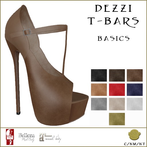 Second Life Marketplace - BM Dezzi T-Bars Basics