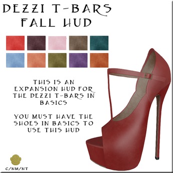Second Life Marketplace - BM Dezzi T-Bars Basics