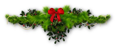 Second Life Marketplace - Wall Decor - Christmas - Holly Swag