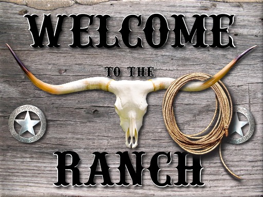 Second Life Marketplace - Sign - Welcome to the Ranch