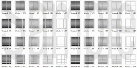 Second Life Marketplace - Window Texture Mega Pack 1.0 - w Blinds and ...