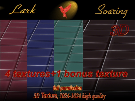 Second Life Marketplace - 3d ceramic tile N_s-H006(B)