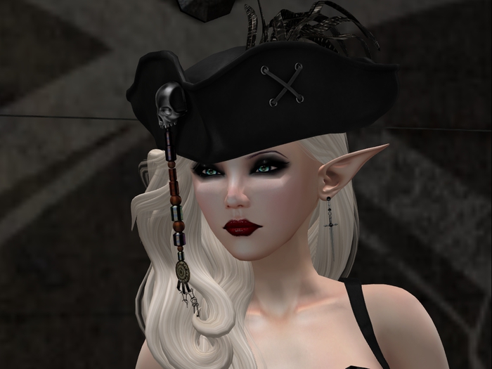 Second Life Marketplace - Pure Poison - Feather Pirate Hat