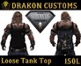 Second Life Marketplace - Aesthetic Loose Tank Top Skeleton