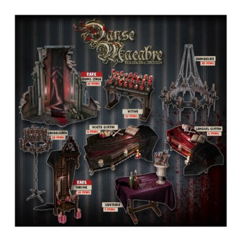 Second Life Marketplace - RO - Danse Macabre - Throne ****RARE****