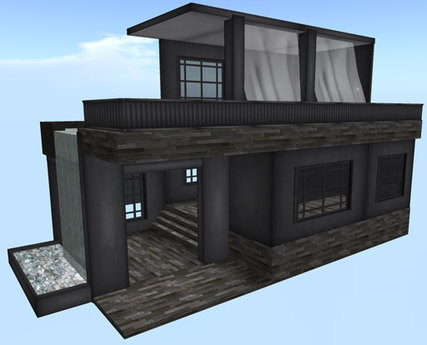 Second Life Marketplace - Home by JLZ - Urban Gray Skybox