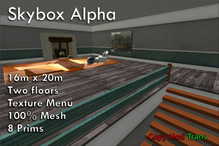 Second Life Marketplace - Skybox Alpha 16x20