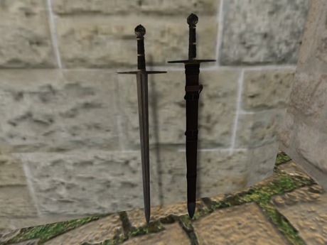 Second Life Marketplace - Authentic Forgeries: Lozenge Longsword