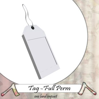 Second Life Marketplace - ^Upcycled^ Full Perm Tag
