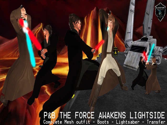 Second Life Marketplace - P&B39_The Last Jedi - Light side _ Full ...