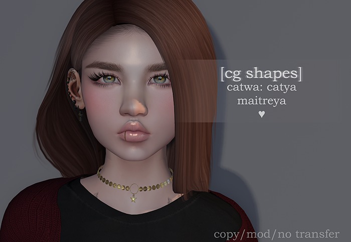 Second Life Marketplace - [cg shapes] Eliza / Catya / Maitreya