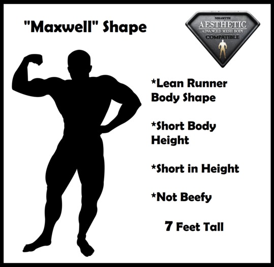 Second Life Marketplace - Maxwell Aesthetic SHAPE