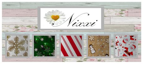 Second Life Marketplace - Nixxi Fashions - Frilly Christmas Dress (5 ...