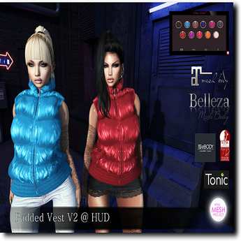 Second Life Marketplace - Padded Vest V2 @ HUD