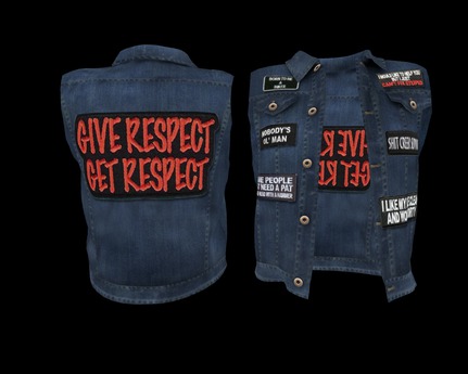 Second Life Marketplace - Mens Denim Vest **DEMO**