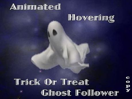 Second Life Marketplace - Animated Hovering Trick Or Treat Ghost Follower