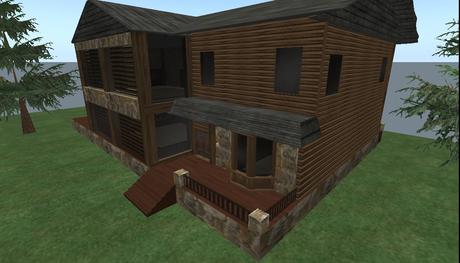 Second Life Marketplace - Log Cabin
