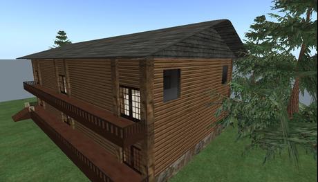 Second Life Marketplace - Log Cabin