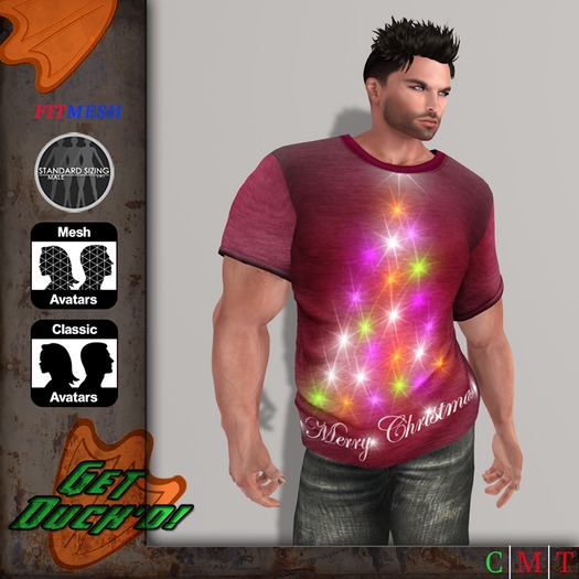 Second Life Marketplace - GD - Merry Christmas Tree Shirt