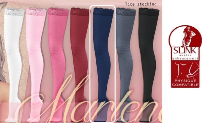 Second Life Marketplace - {le fil casse} Marlena Collection Stocking ...