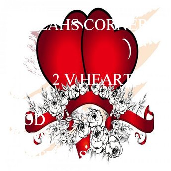 Second Life Marketplace - 2 V HEARTS TEXTURE
