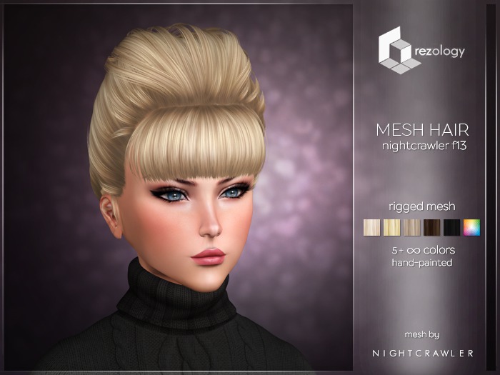 Second Life Marketplace - rezology Nightcrawler F13 (Bento RIGGED mesh ...