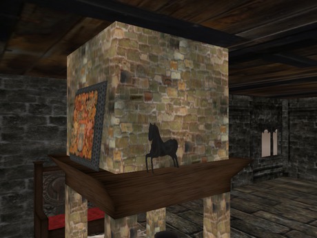 Second Life Marketplace - Center Fireplace Set A