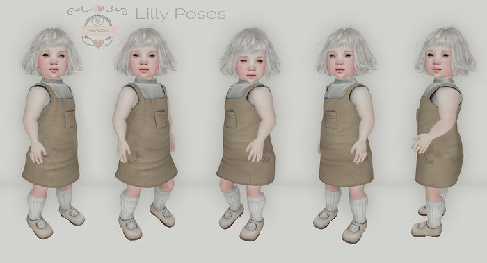 Second Life Marketplace - {Toola Loola} Lilly pose pack - Toddleedoo ...
