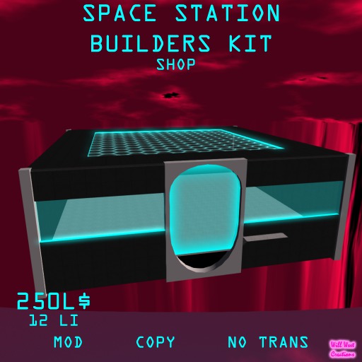 Second Life Marketplace - Space Station Builders Kit-Shop