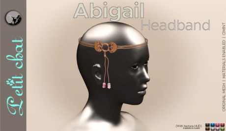 Second Life Marketplace - *PC* Abigail Headband PRE-RETIRING GIFT