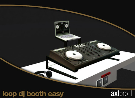 Second Life Marketplace - AXL pro box - Loop DJ Booth Easy