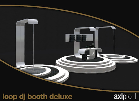 Second Life Marketplace - AXL pro box - Loop DJ Booth Deluxe