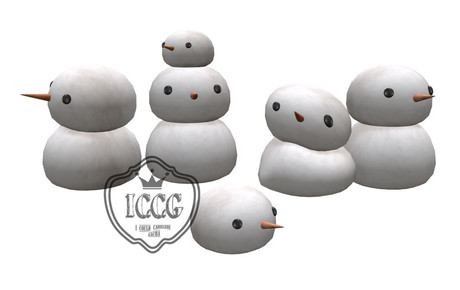 Second Life Marketplace - [Cubic Cherry] {Snowwy} Mini 5-Piece Set {2 ...