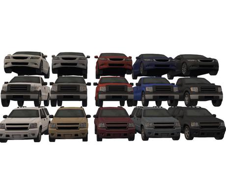 Second Life Marketplace - RiDECO - Modern Cars Pack