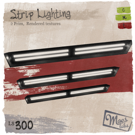 Second Life Marketplace - *Moes* Strip Lighting