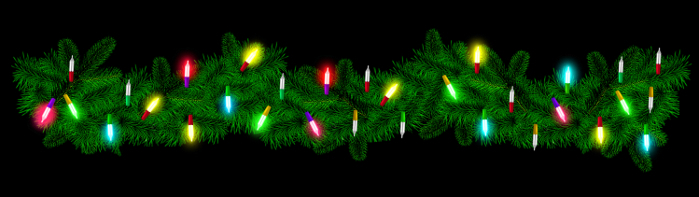 Second Life Marketplace - Sanna Electric Lights Fir Garland Alpha MP