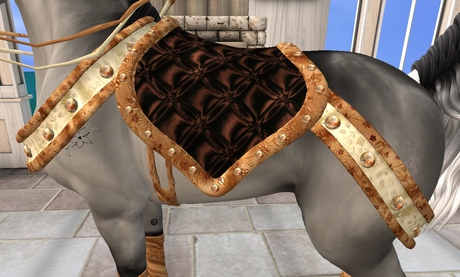 Second Life Marketplace - Rococo - Baroque Parade Tack - Golden Dream ...