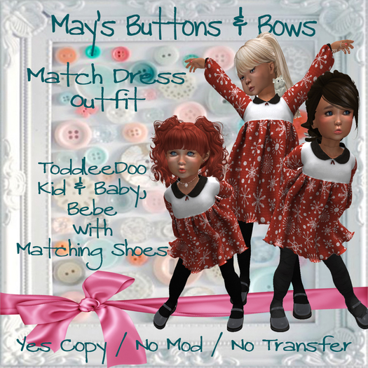 Second Life Marketplace - MBB * Match Dress Outfit (K,B&Bebe)