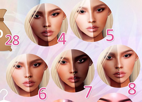 Second Life Marketplace - HUD_Genesis_Lab_Skin_ANIS_CREAM 1
