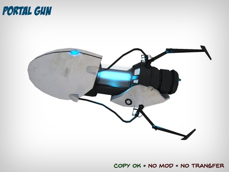 Second Life Marketplace - Portal Gun - Creates Portals you can ...