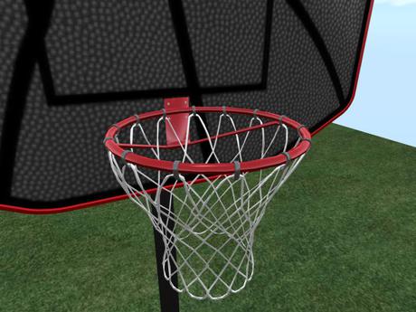 Second Life Marketplace - TM Basketball Hoop and Post - Prop