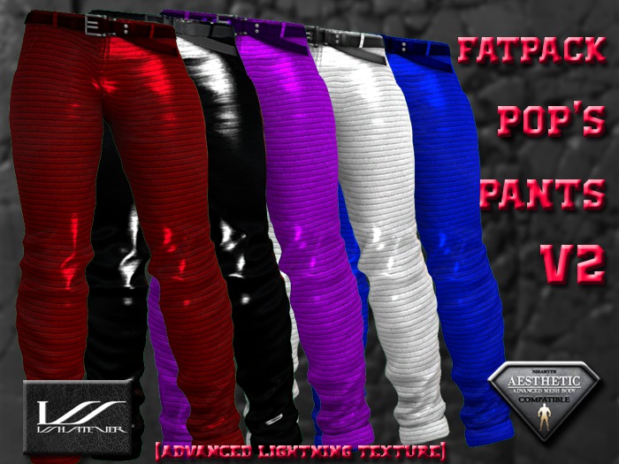 Second Life Marketplace - Pop Pants V2 AESTHETIC by WhatEver