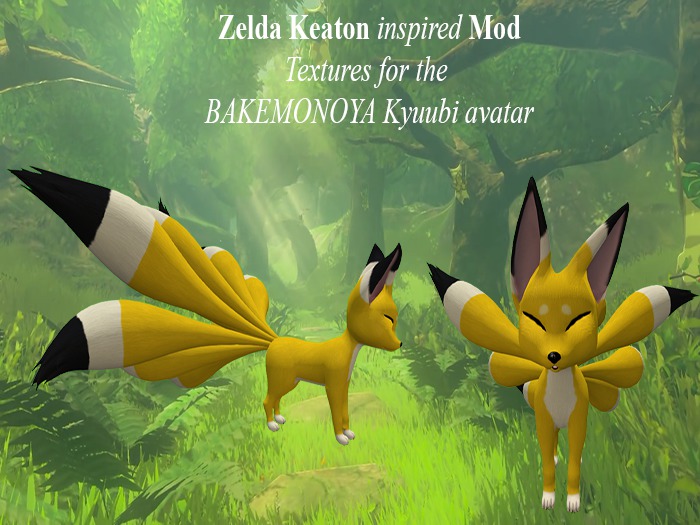 Second Life Marketplace - [RETIRED] +RRD+ Zelda Keaton Kyuubi mod