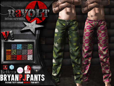 Second Life Marketplace - [R3] Bryan PJ Bottoms DEMO [V1]