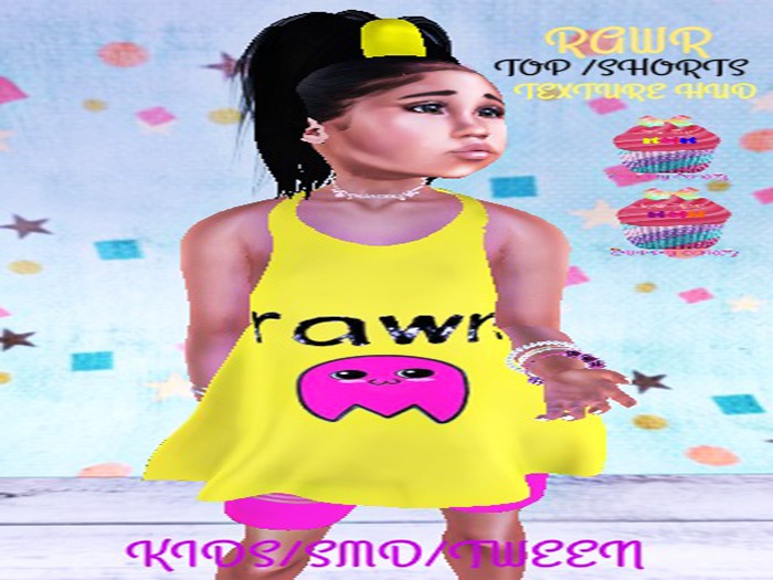 Second Life Marketplace - **CC**Rawr Outfit{Colorhud}