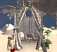 Second Life Marketplace - CJ Winter Poinsettia Arbor Bench - c+m ...
